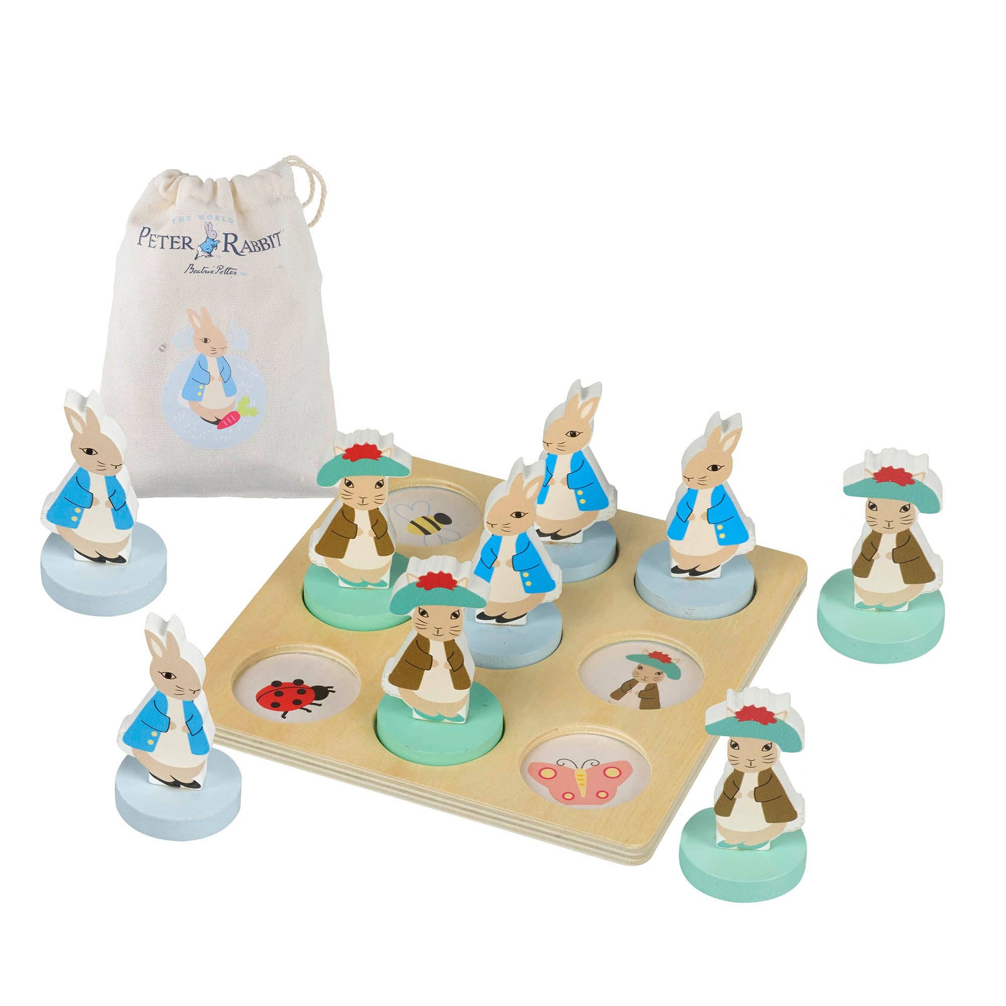 Peter Rabbit™ tic tac toe | The Vintage Caliber